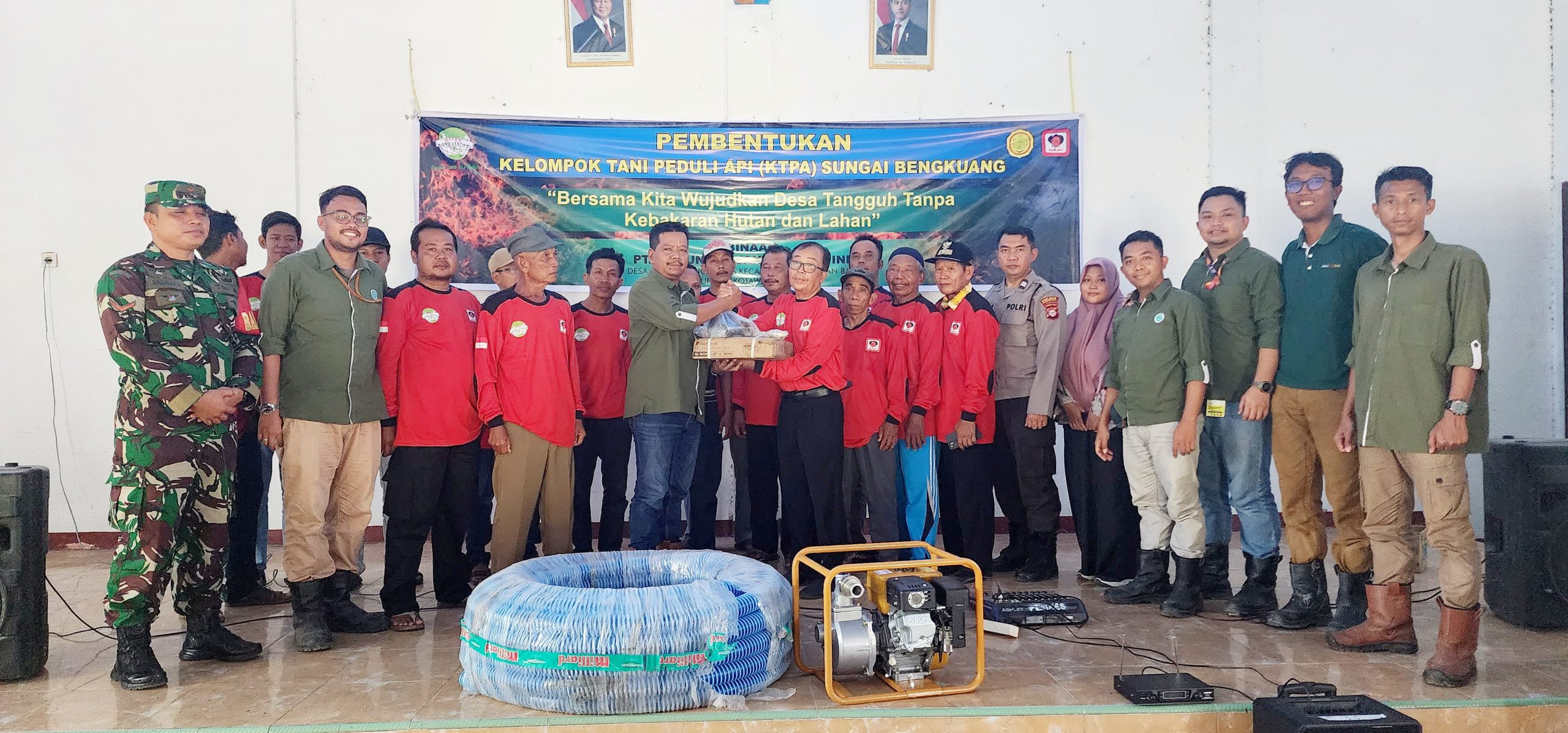 PT GSDI bentuk kelompok tani peduli api cegah karhutla – Astra Agro Lestari